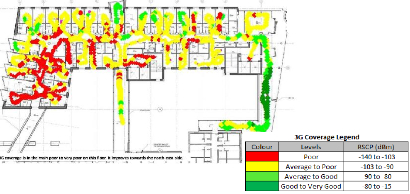 Designed an Indoor Network for a Private Hospital in Ireland